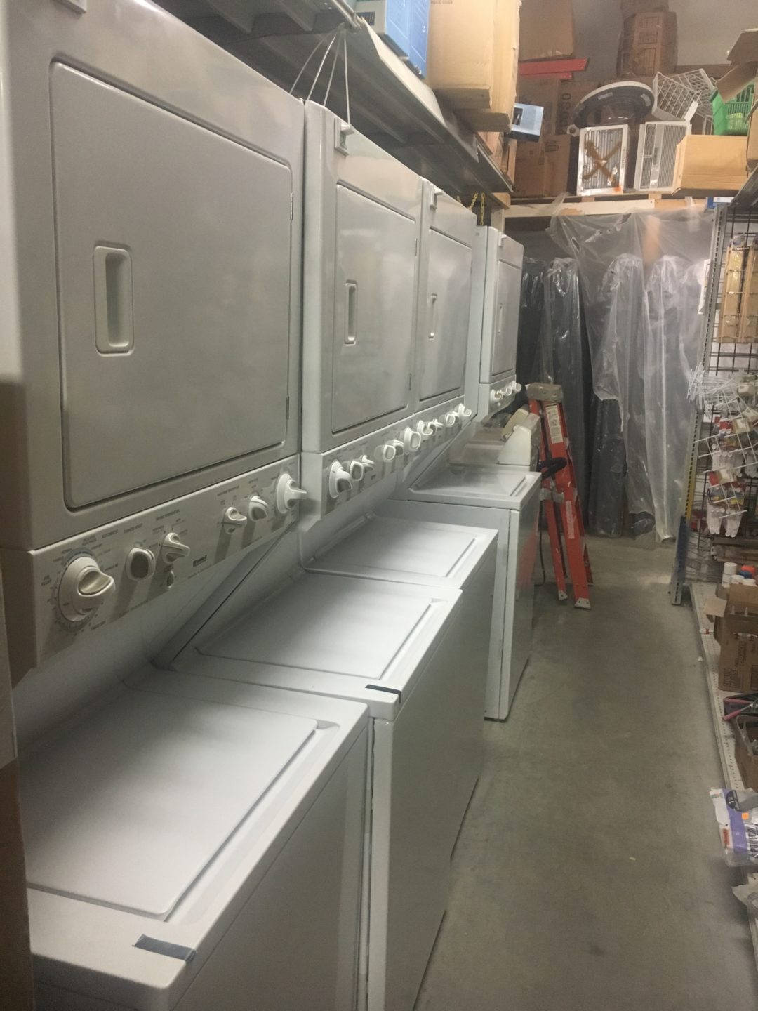 Stackable Washer and Dryer 24in - Discount Appliance & Mattress Outlet Inc